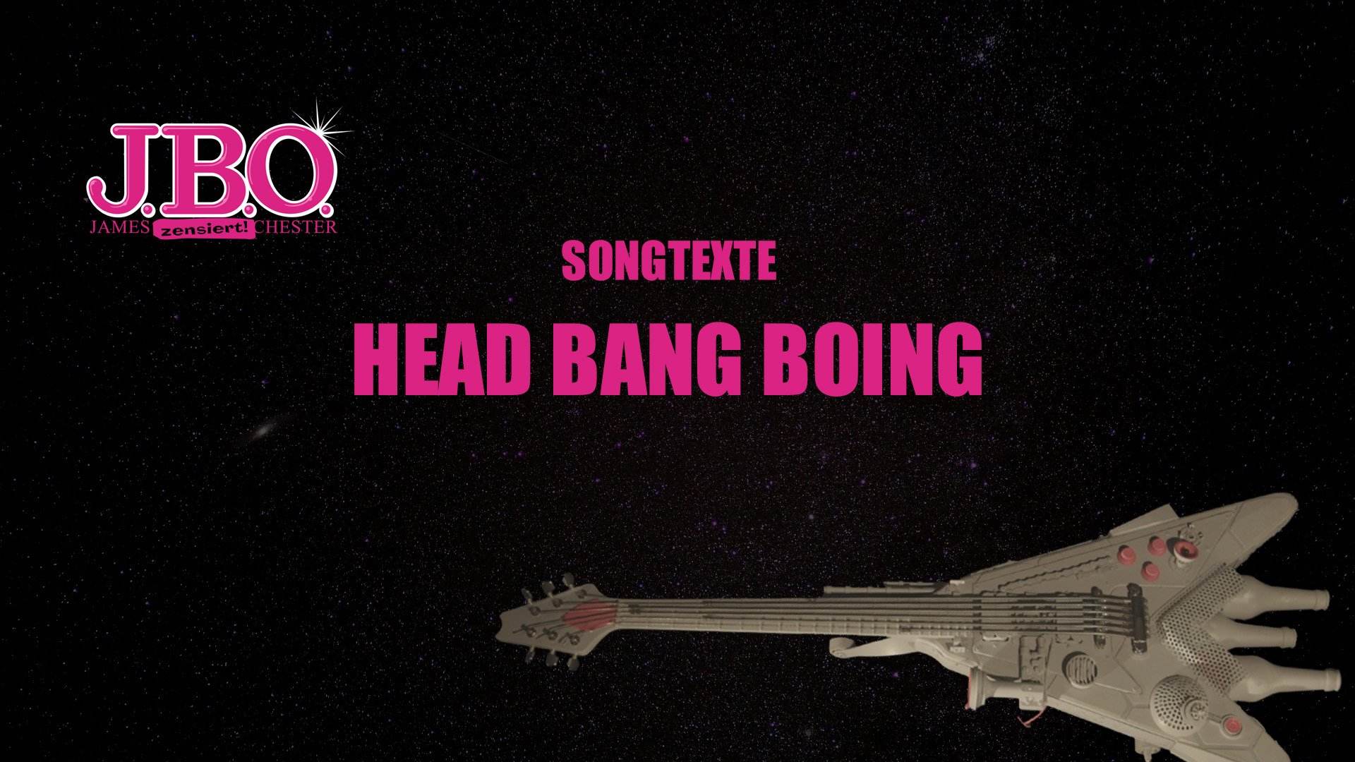 Head Bang Boing - J.B.O.