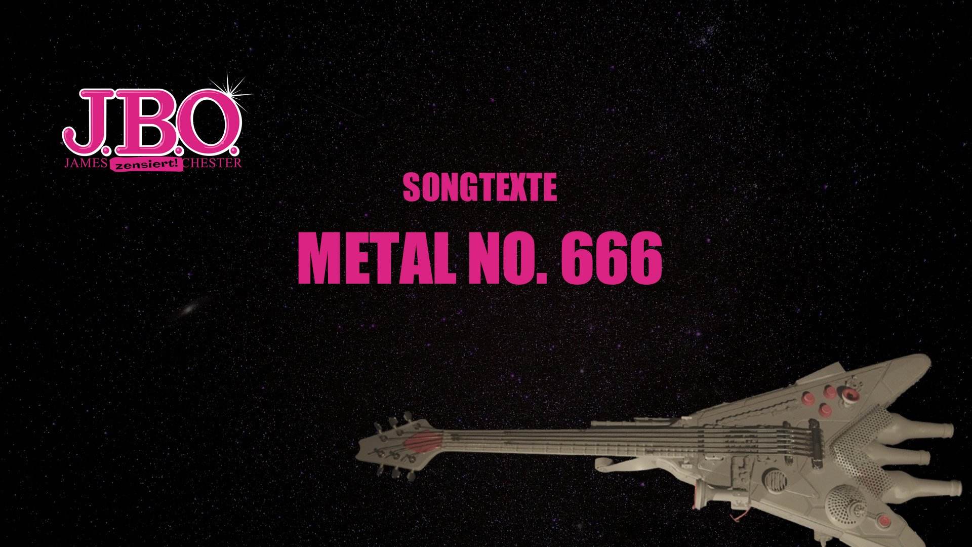 Metal No. 666 - J.B.O.